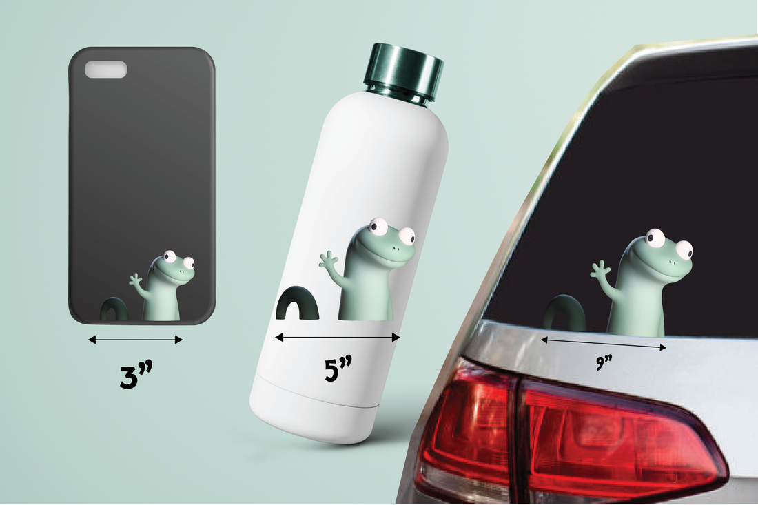 Elio Lizard Sticker – “Lizard Lizard Lizard” Meme Vinyl Decal ...