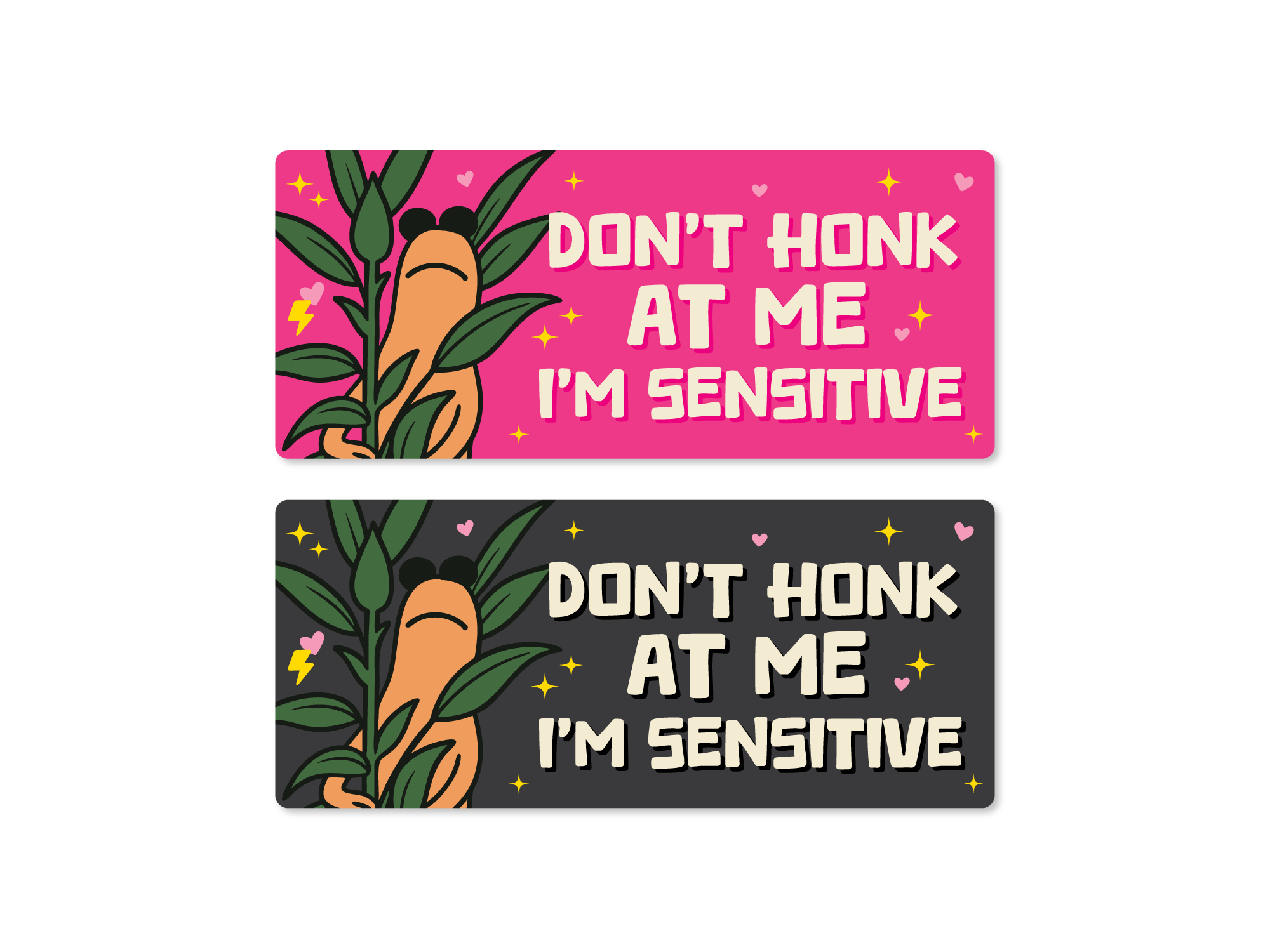 Marcus the Worm Bumper Sticker | Waterproof Vinyl | Sticker Bongo ...